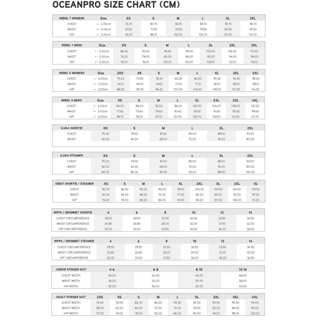 OceanPro Rebel 5mm Wetsuit Women's | Dive Gear Australia