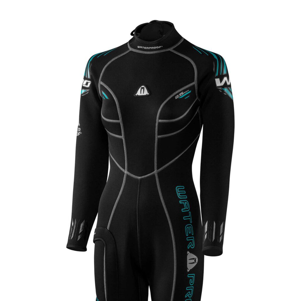 Waterproof W30 2.5mm Wetsuit Female Sports Series | Dive Gear Australia
