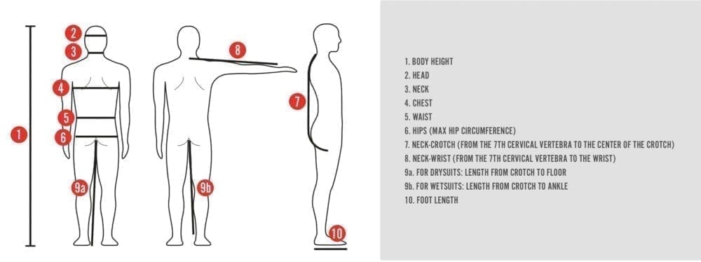 WaterProof D7X Cordura Drysuit - Men's | Dive Gear Australia