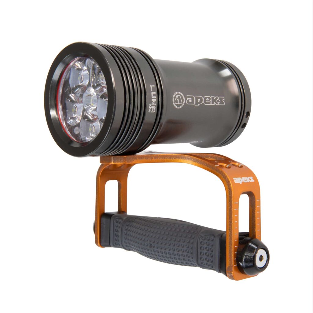 Apeks Luna Advanced Primary Torch 3600Lm 36hrs Burn Time | Dive Gear ...