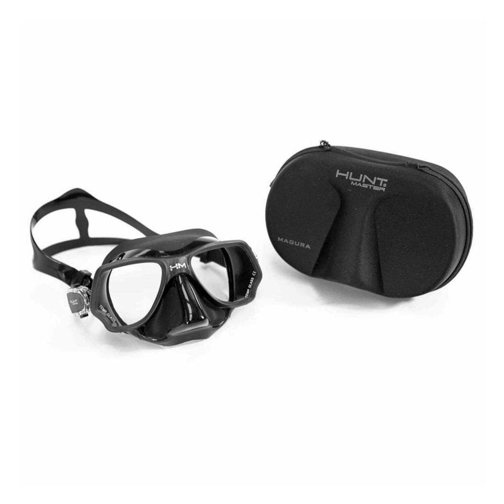 HuntMaster Magura Mask Black Fish - Low Volume - Dive Gear Australia