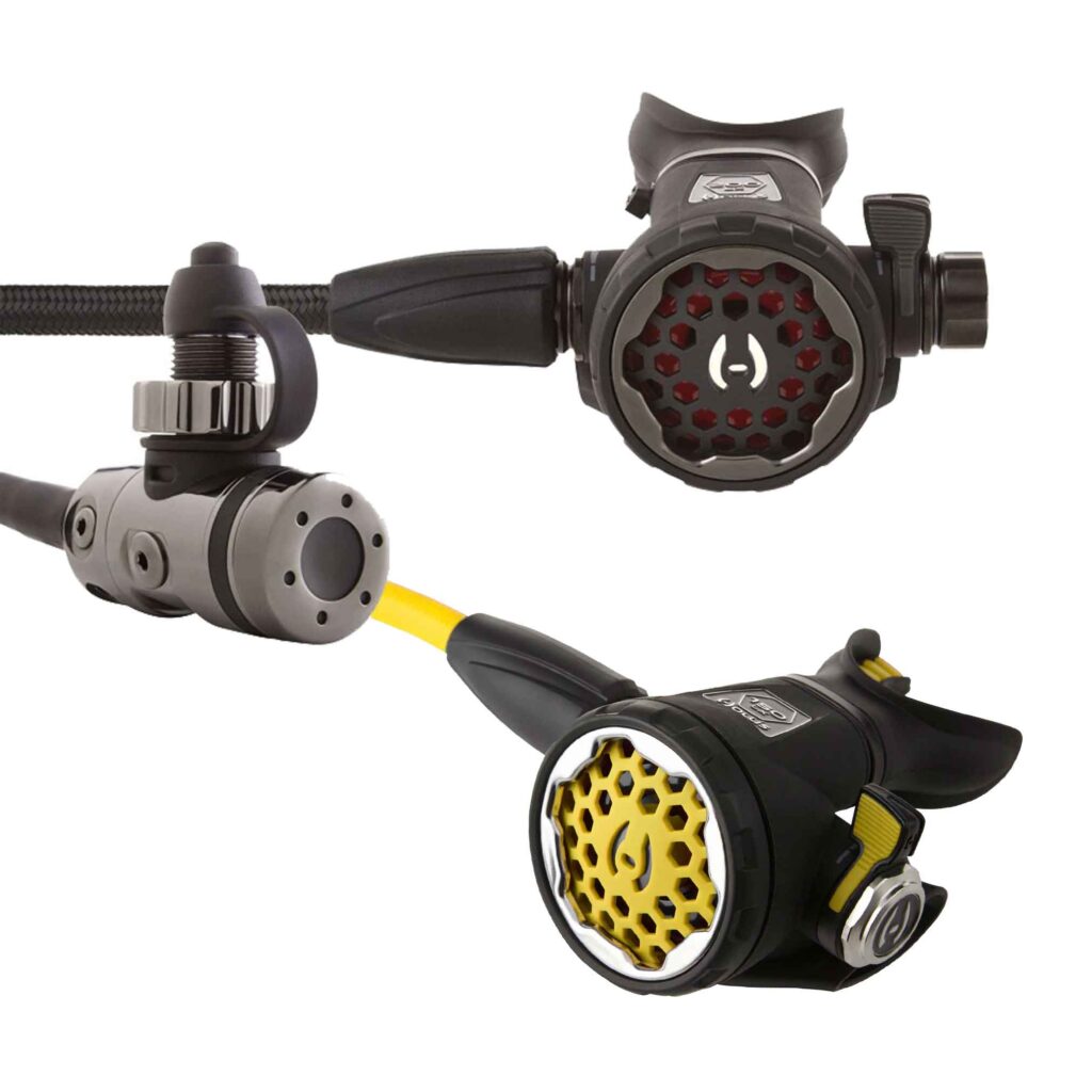 Hollis 200LX DCX Din Regulator Set | Dive Gear Australia
