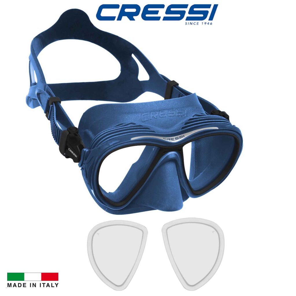 Cressi Quantum Negative Prescription Dive Masks | Dive Gear Australia