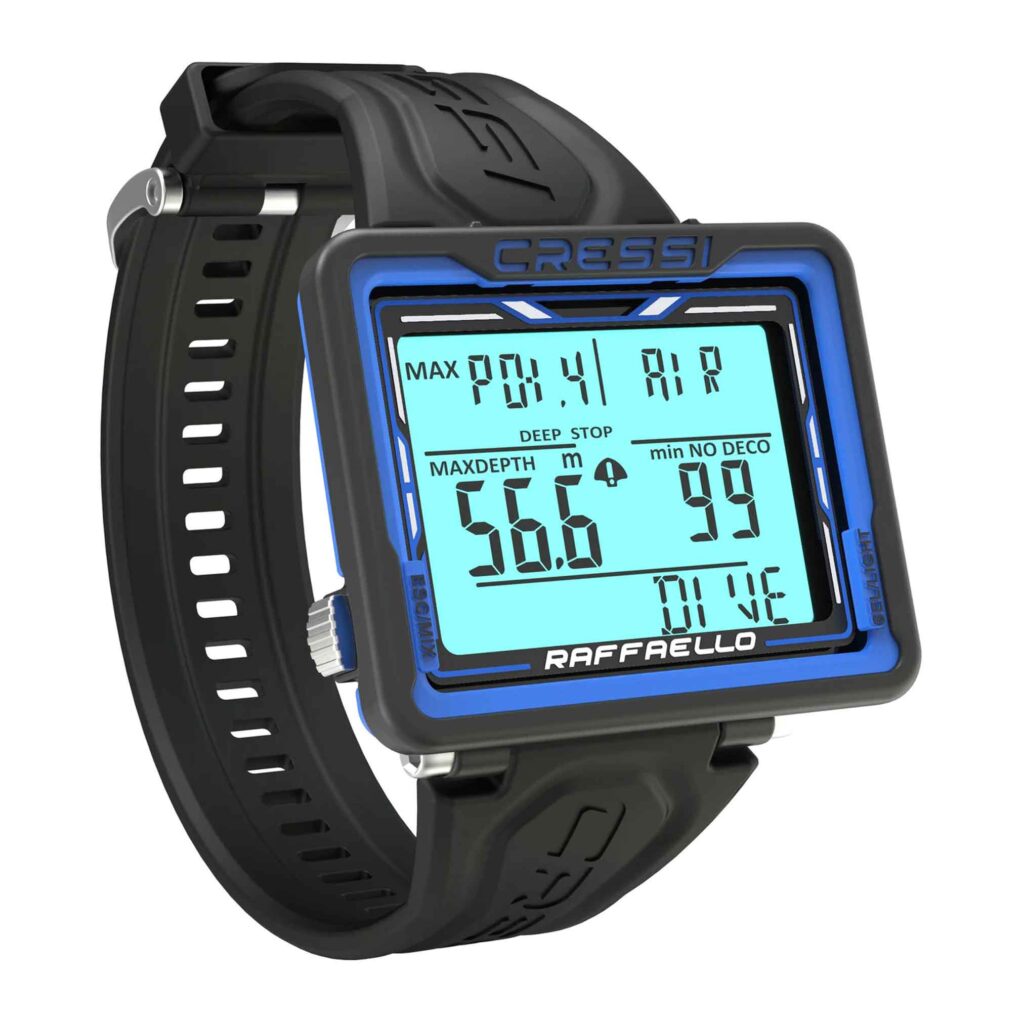 Cressi Raffaello Dive Computer: Maximum Data Readability | Dive Gear ...