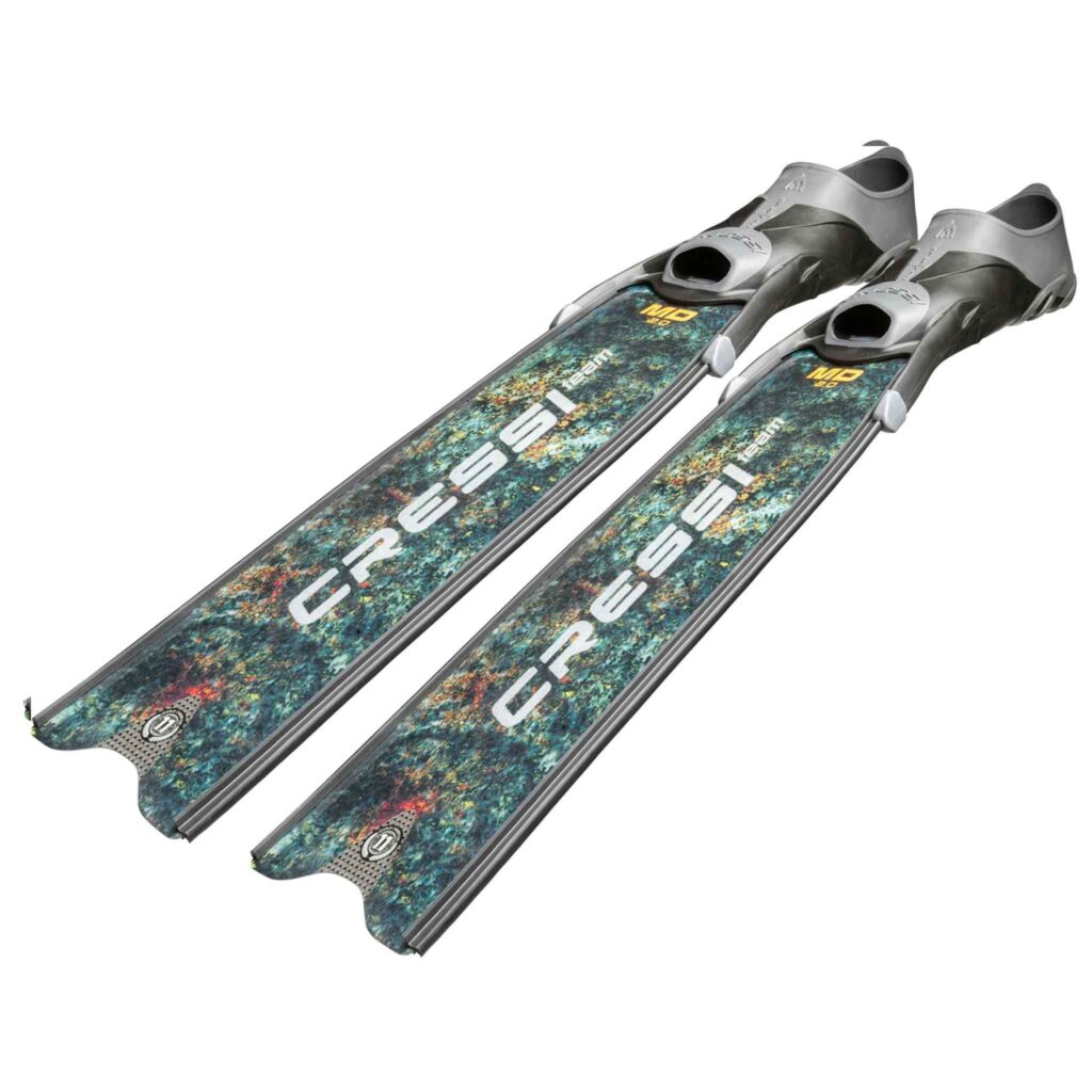 Team Cressi Gara Turbo Carbon Camo Fins | Dive Gear Australia