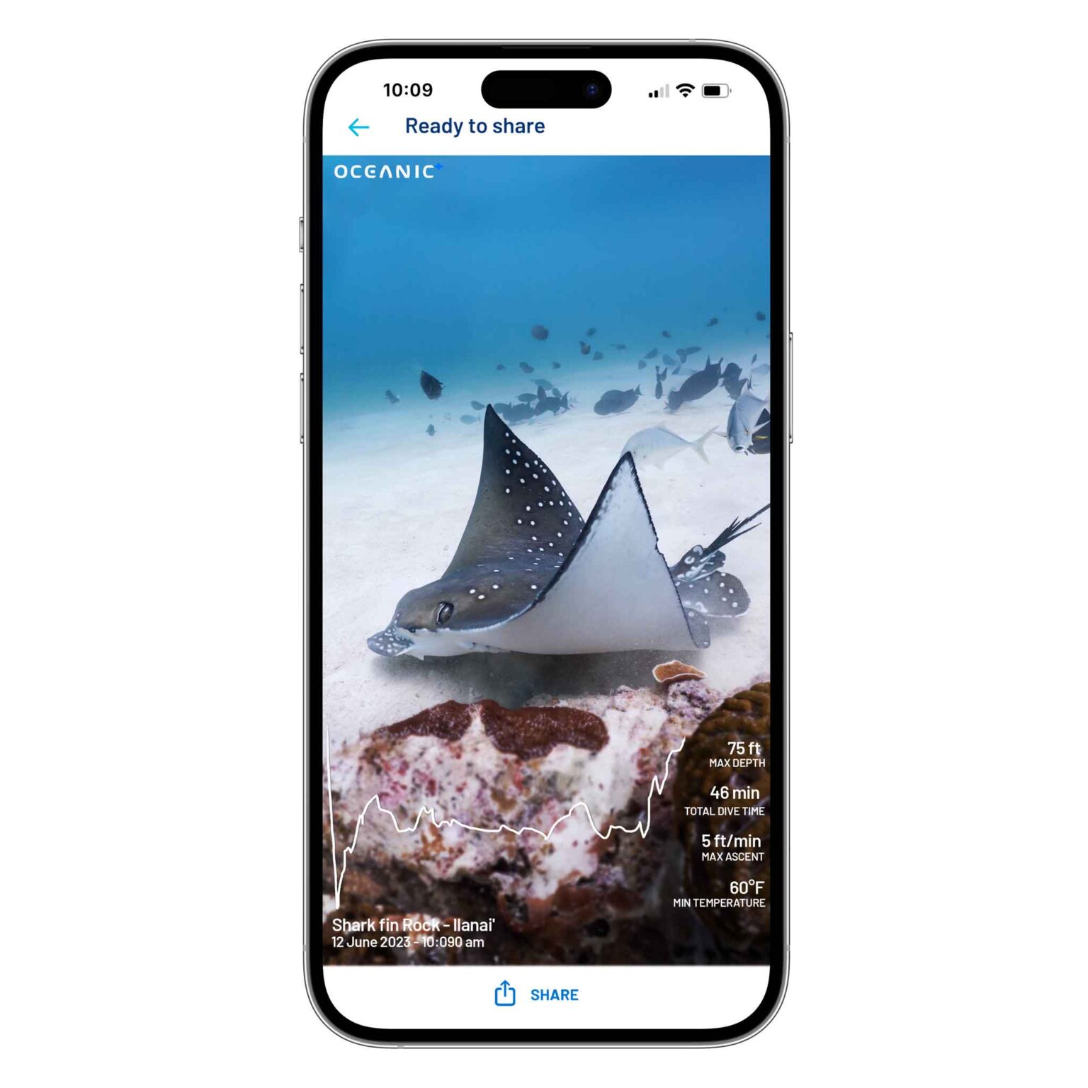 Oceanic+ Dive iPhone Dive Case with 60m Rating | Dive Gear Australia