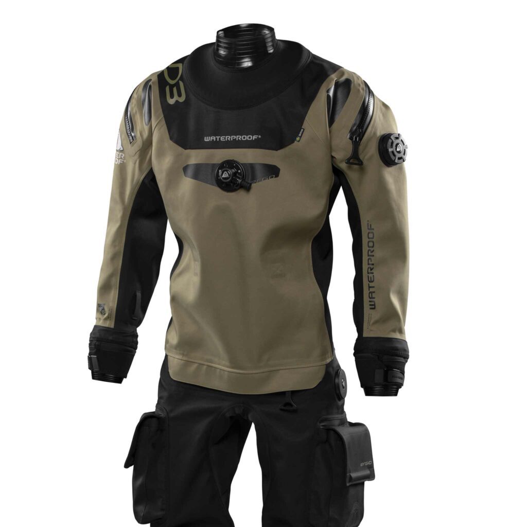 Waterproof D3 Ergo Drysuit Men's | Dive Gear Australia